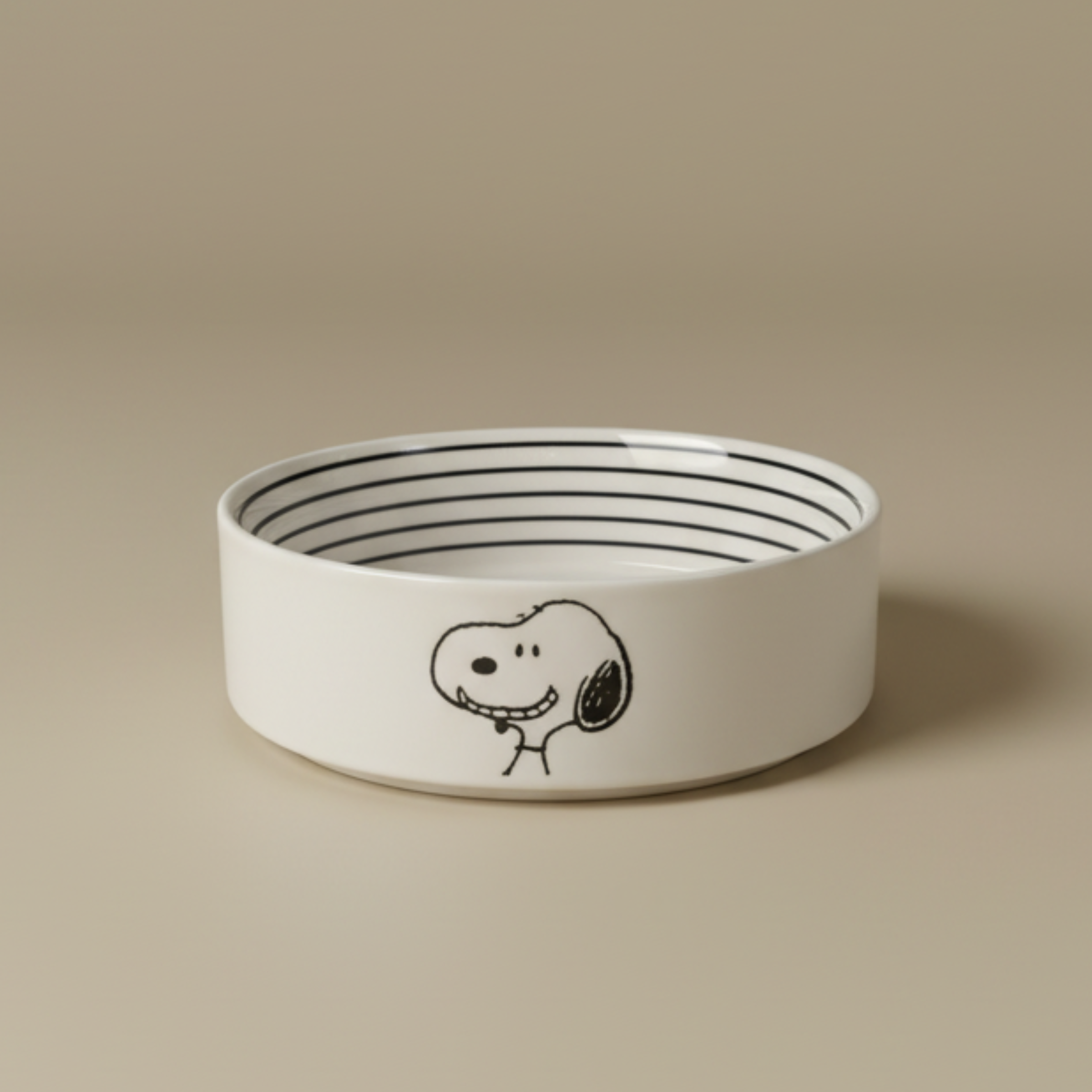 Peanuts Suppertime Favorites 6.5" Pet Bowl - Decorated - Stoneware - O ...